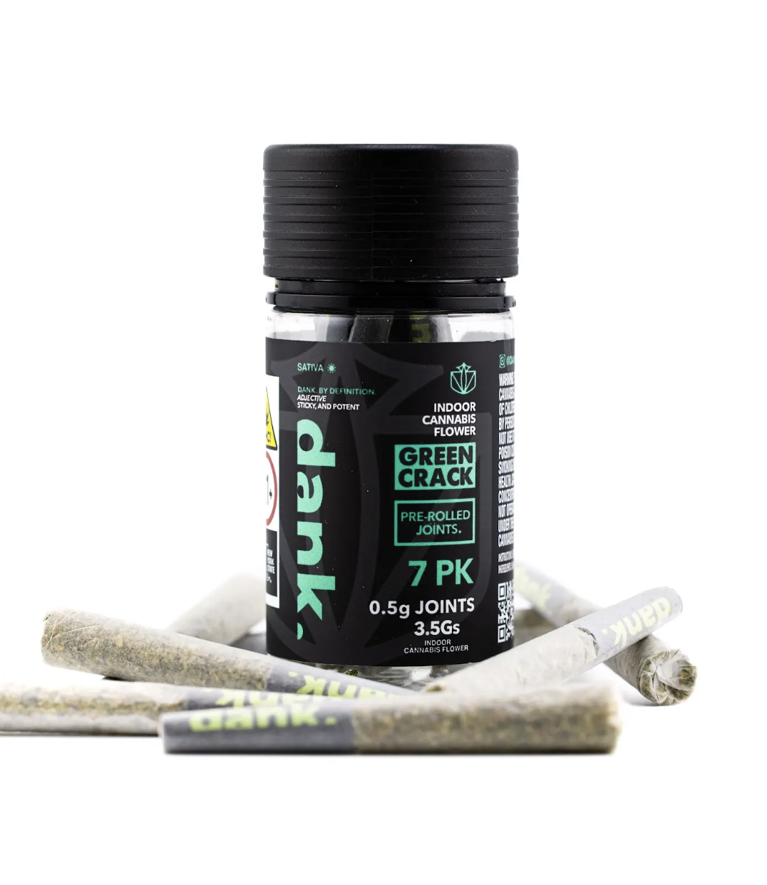 Green Crack .5g Pre-Rolls 7 Pack | Dank - NYCBUD: Your Lo...