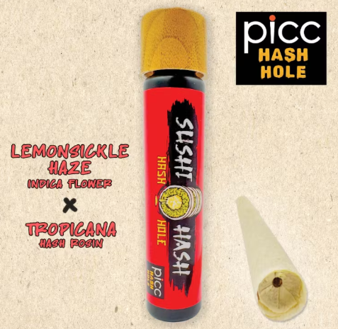 Picc | Sushi Hash Hole | Pre-Roll - Lemonsickle Haze X Tr...