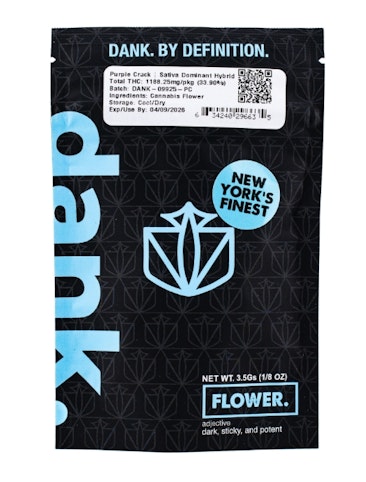 Purple Crack -Sativa- (Flower) 3.5g | Dank -q5