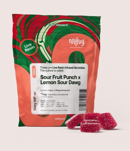 MFNY | Sour Fruit Punch x Lemon Sour Dawg -Sativa- 100mg ...