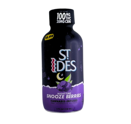 St Ides Shot 100mg Snooze Berries CBN - Los Angeles Canna...