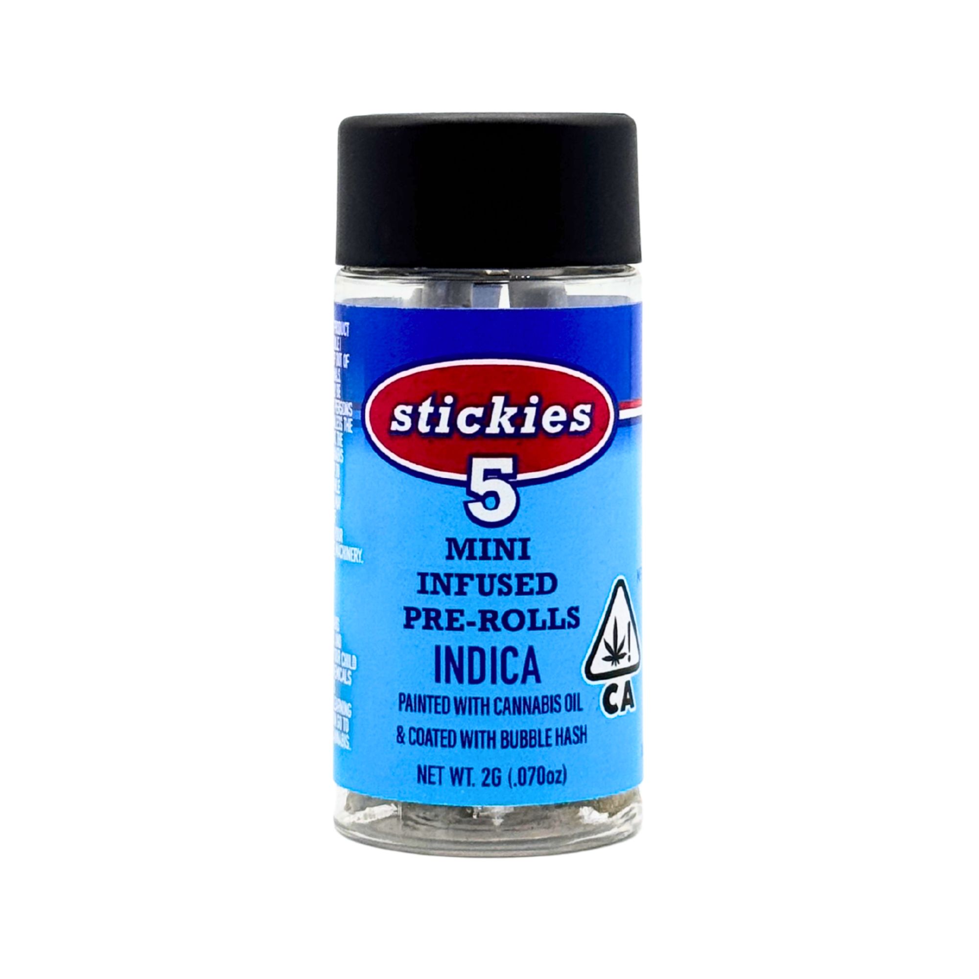 Indica 2g 5 Pack Mini Infused Pre-Rolls - Stickies - Prem...