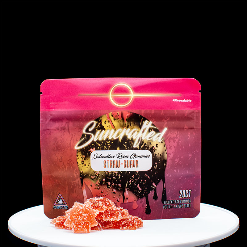 HD Straw Guava Gummies - 400mg - HHG - Suncrafted Cannabi...