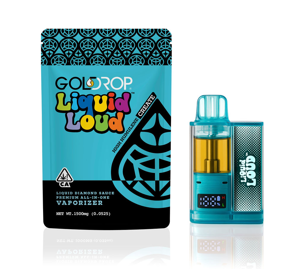 Gold Drop - 1.5g Liquid Diamond Sauce AIO - Gummy Worms