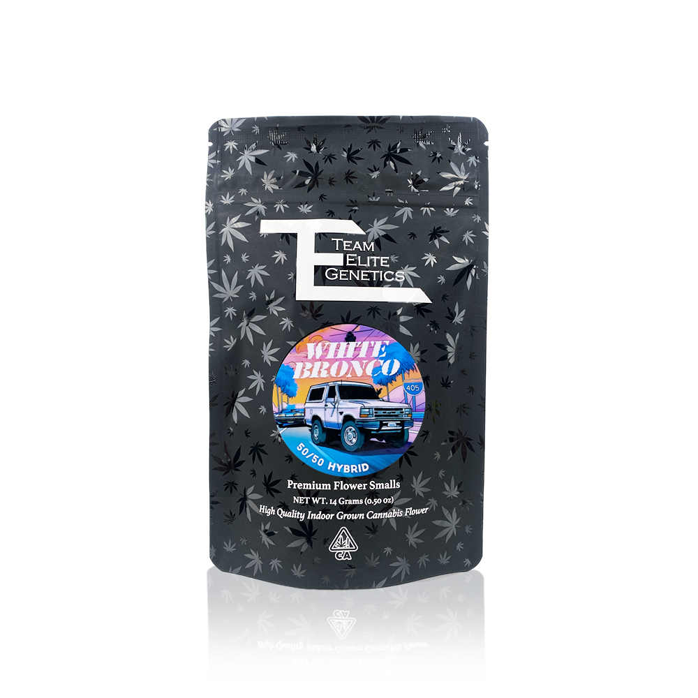 TEAM ELITE GENETICS - Flower - White Bronco - Smalls - 14...