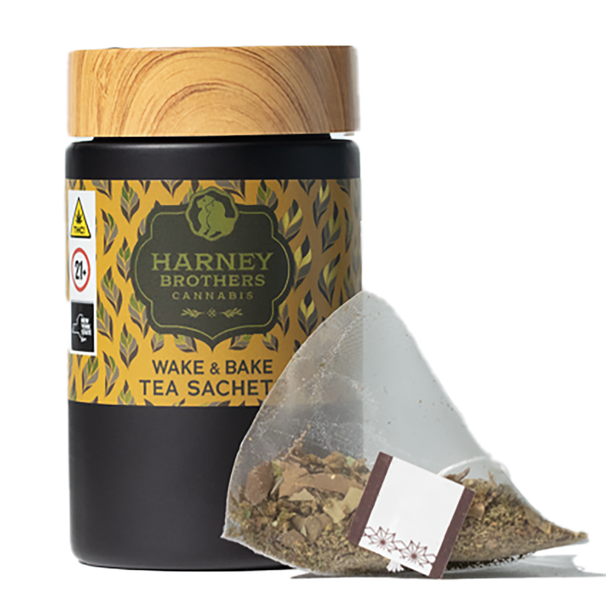 Harney Brothers | Wake and Bake Tea - 6mg Drink - Housing...