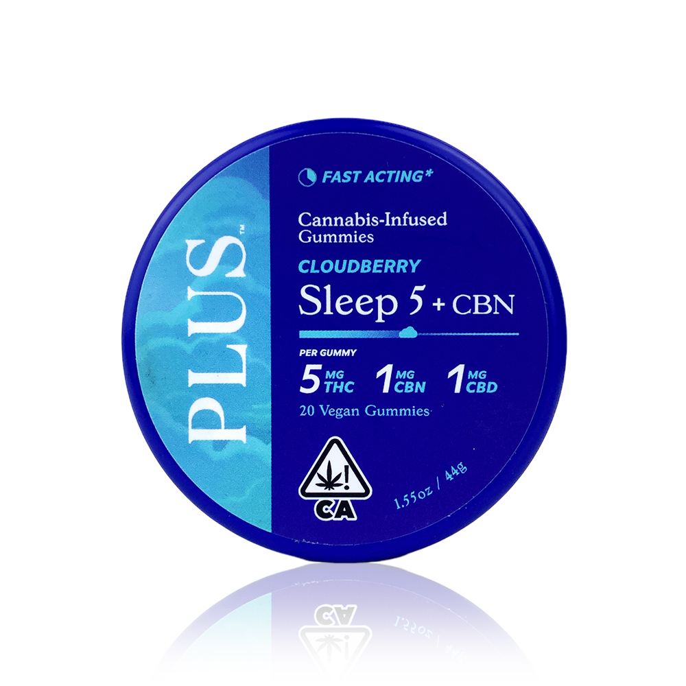 PLUS - Edible - CloudBerry - Sleep - Dual Action - 100MG ...