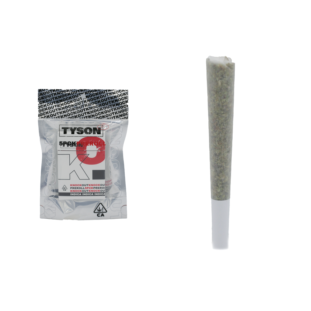5g The Toad Knockout Pre-Roll Pack (1g - 5 pack) - Tyson 2.0 ...