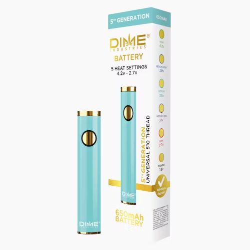 DIME INDUSTRIES: The Dime Battery - Aqua Blue Edition - B...