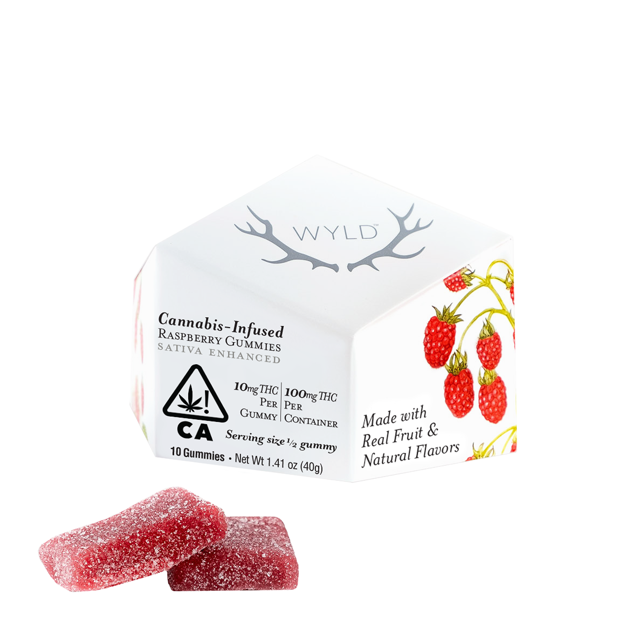WYLD: RASPBERRY GUMMY PACK 100MG - #1 Port Hueneme Dispen...