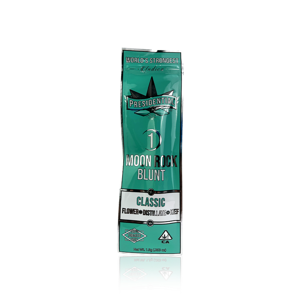 PRESIDENTIAL - Infused Preroll - Classic - Moon Rock Blunt - 1.5G ...