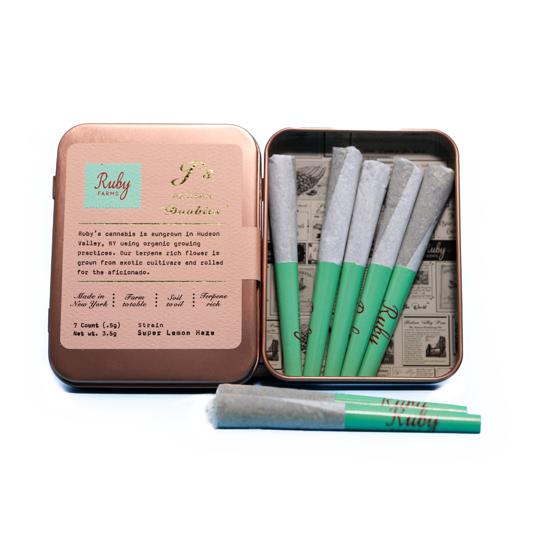 Ruby Farms - Super Lemon Haze Doobies 7pk - 3.5g - Prerol...