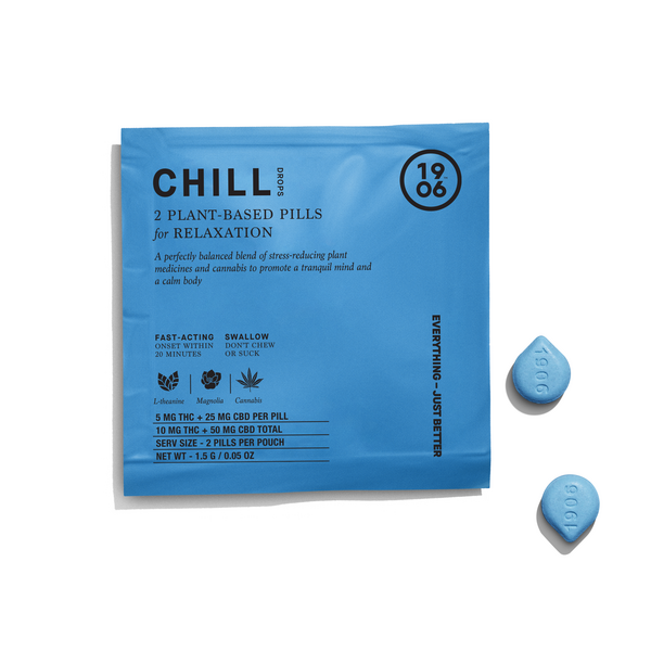 1906 | Chill Fast Acting Pill | 2pk Pouch - Upstate Canna...