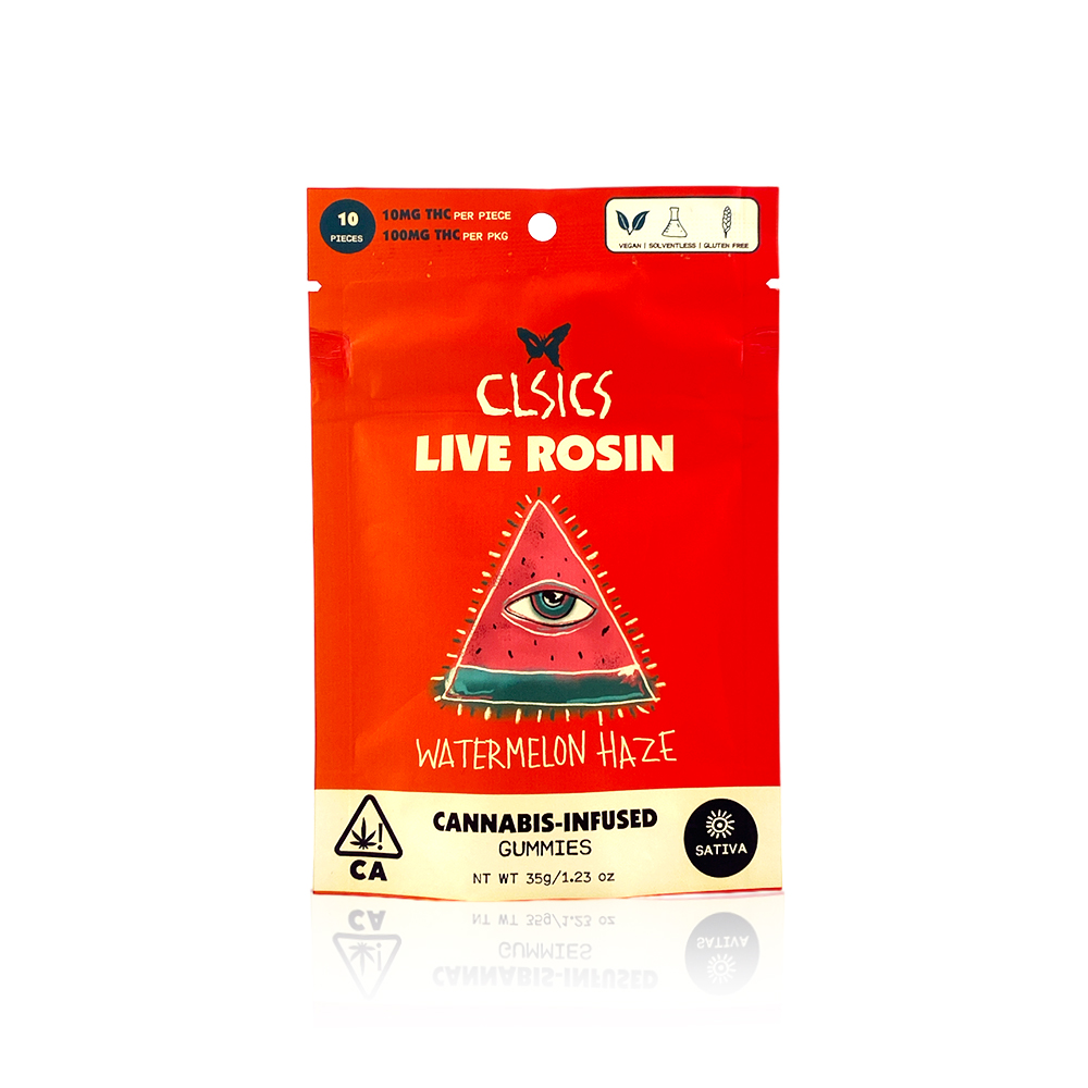 CLSICS - Edible - Watermelon Haze - Live Rosin - Gummies ...