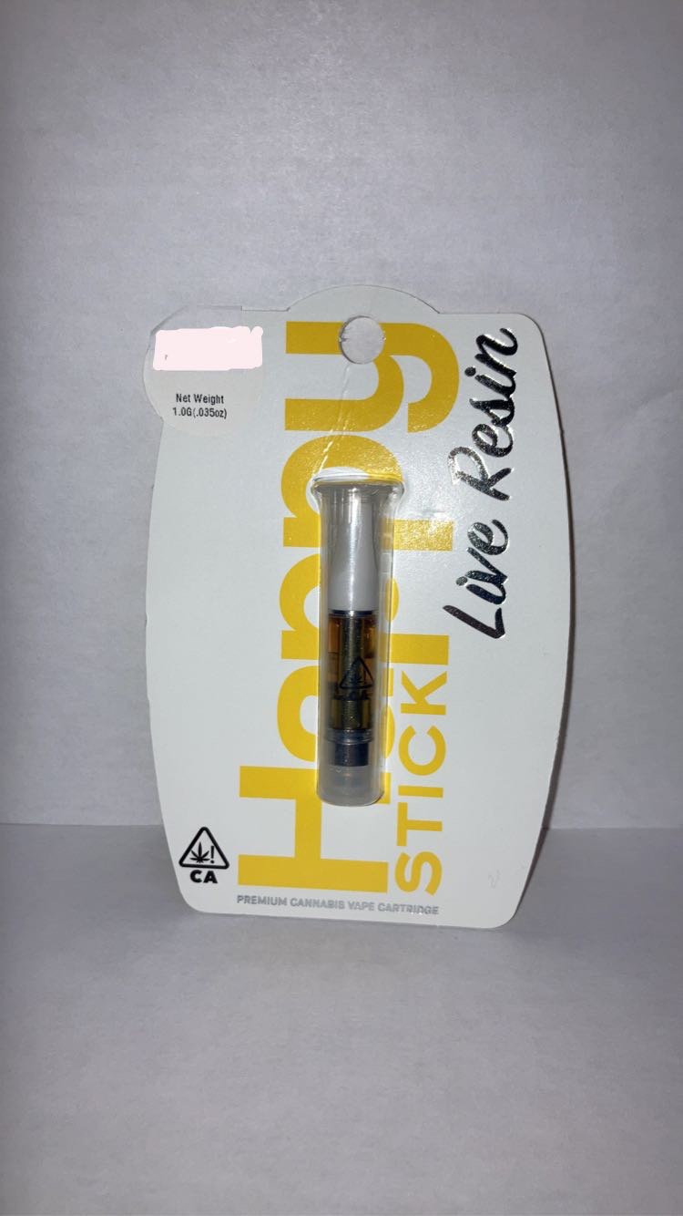 Happy Sticks - Rainbow Sherbert Live Resin Cartridge 1g