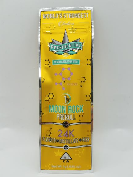 Presidential - THC Design 24K Preroll - Belmont Dispensar...