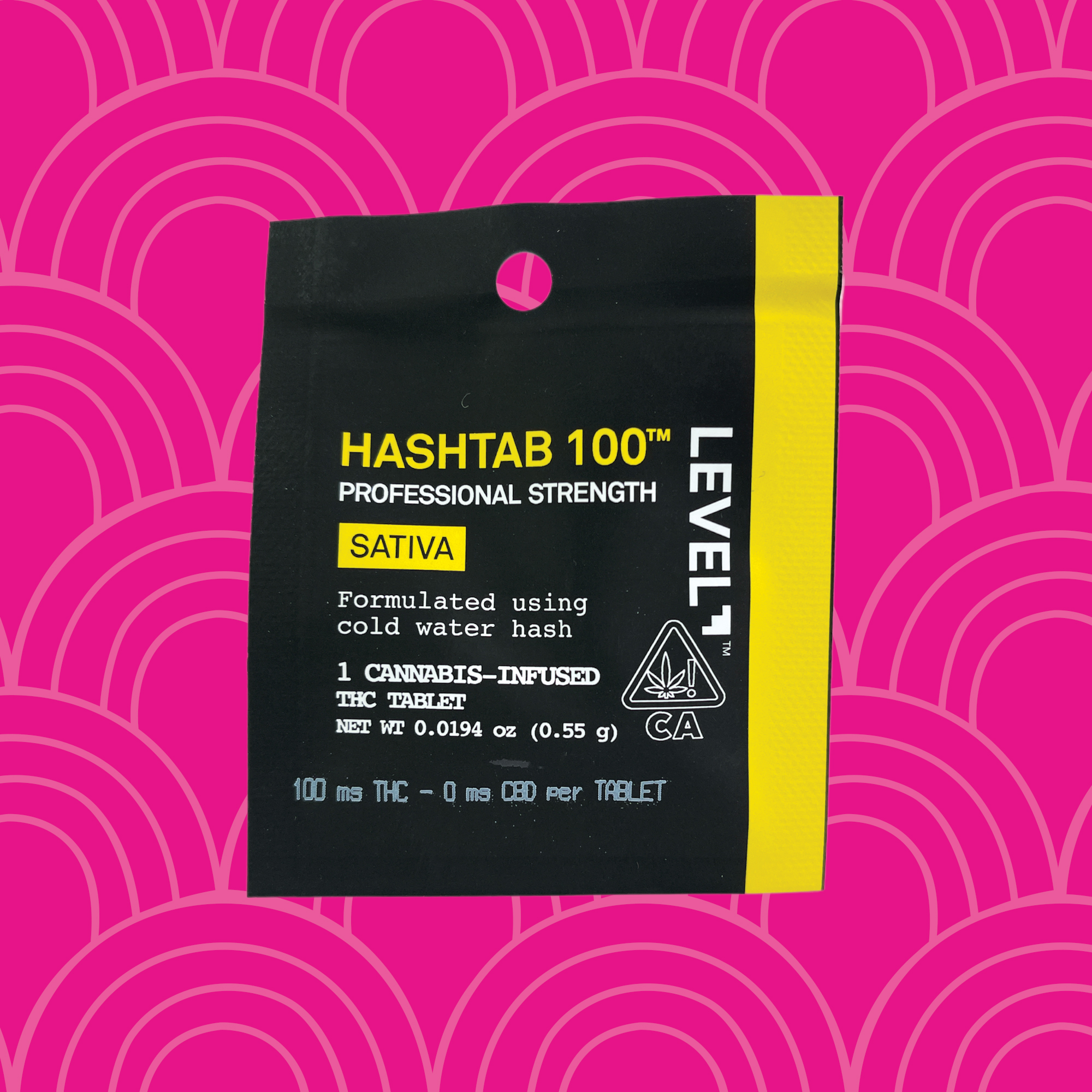 LEVEL - Capsule - Hashtab 100 - Sativa - 1-Count - 100MG - Tropicanna ...