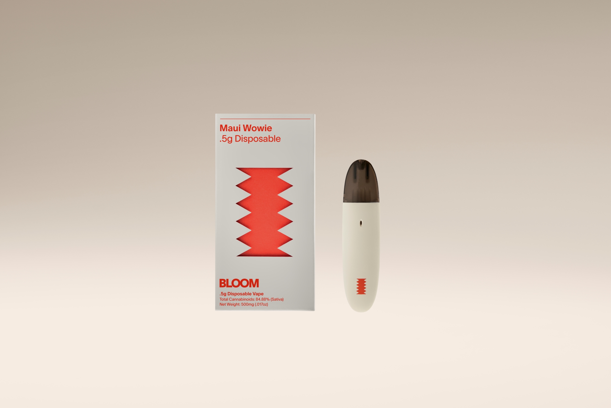 Bloom - Maui Wowie - Classic AIO Surf - Disposable - 0.5g...