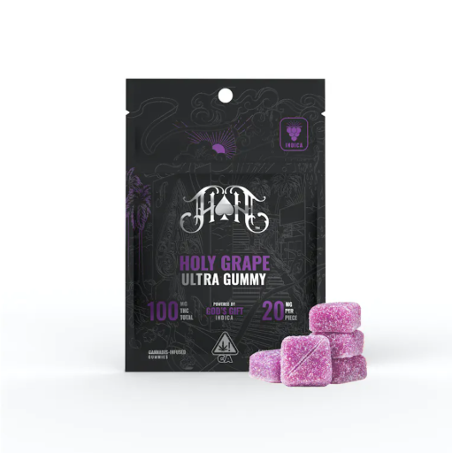 HEAVY HITTERS: Holy Grape Ultra Potent Gummies 100mg (I)