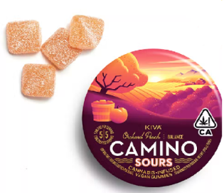 Camino - Orchard Peach Sours CBD Gummies 1:1 100mg - Paramount ...