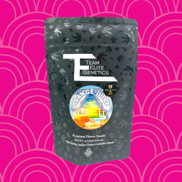 TEAM ELITE GENETICS - Flower - Orange Juice - Smalls - 14G - Tropicanna ...