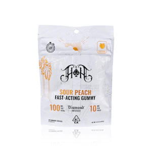 HEAVY HITTERS - Edible - Sour Peach - Gummies - 100MG - Tropicanna ...