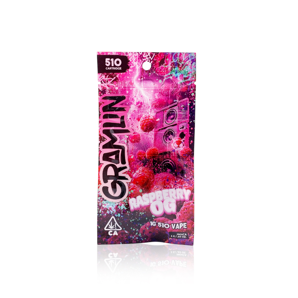 GRAMLIN - Vape Pen - Raspberry OG - 1G - Tropicanna Marij...