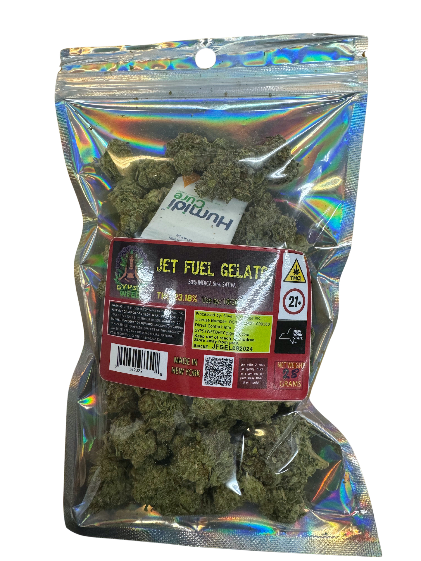 Gypsy Weed | Jet Fuel Gelato | 28g - Upstate Canna Co - W...