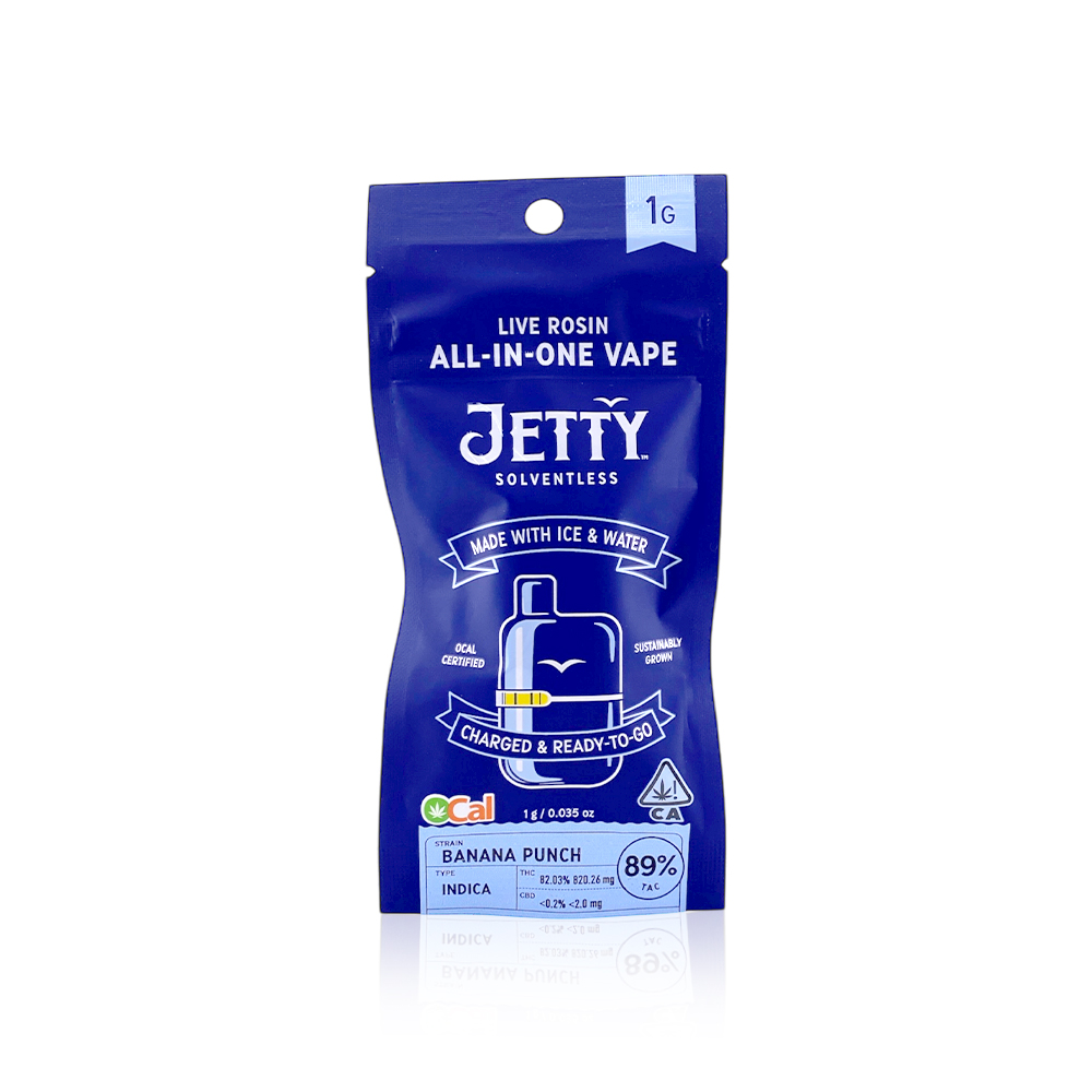 JETTY - All In One - Banana Punch - Mini Tank - 1G - Trop...