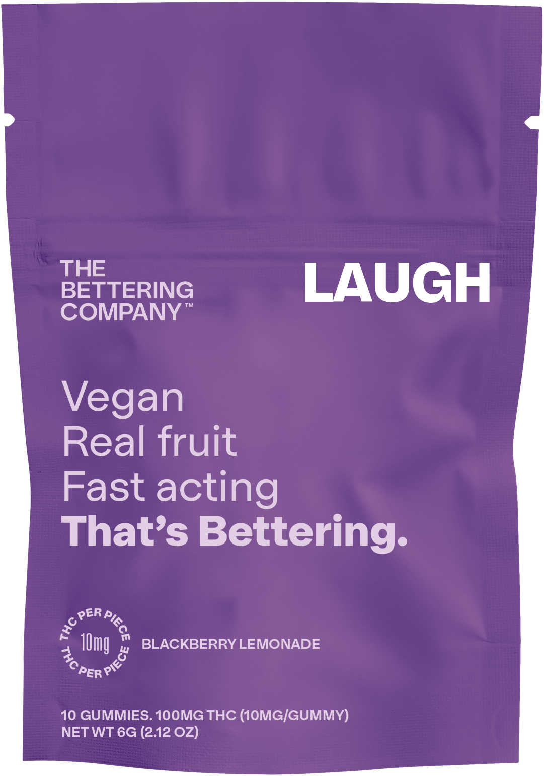 Bettering Company | Laugh (Blackberry Lemonade) - 100mg E...