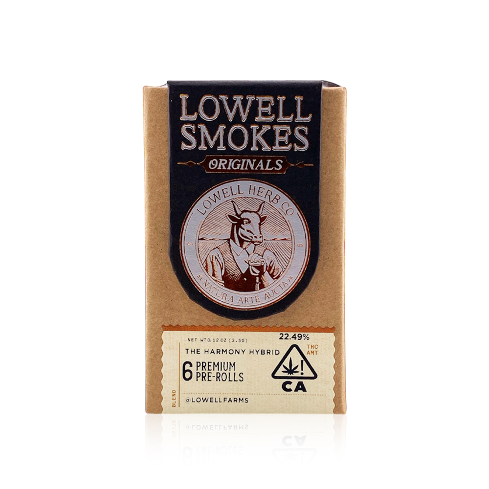 LOWELL - Preroll - The Harmony Hybrid - 6-Pack - 3.5G - T...