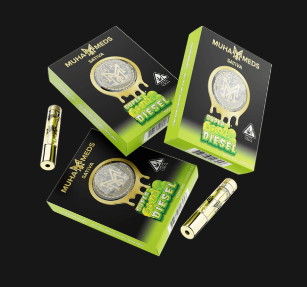 Muha Meds Cart 1g Super Sour Diesel - Los Angeles Cannab...