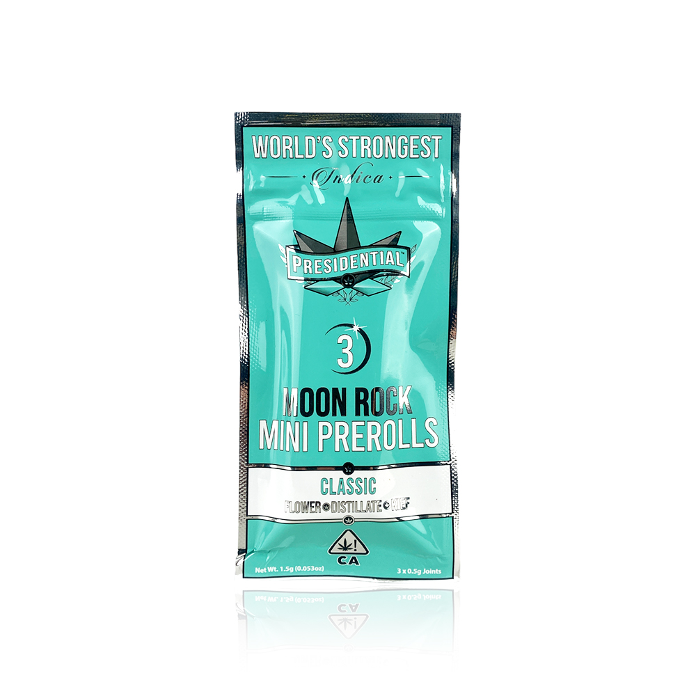 PRESIDENTIAL - Infused Preroll - Classic - Mini Moon Rock Joints - 3 ...