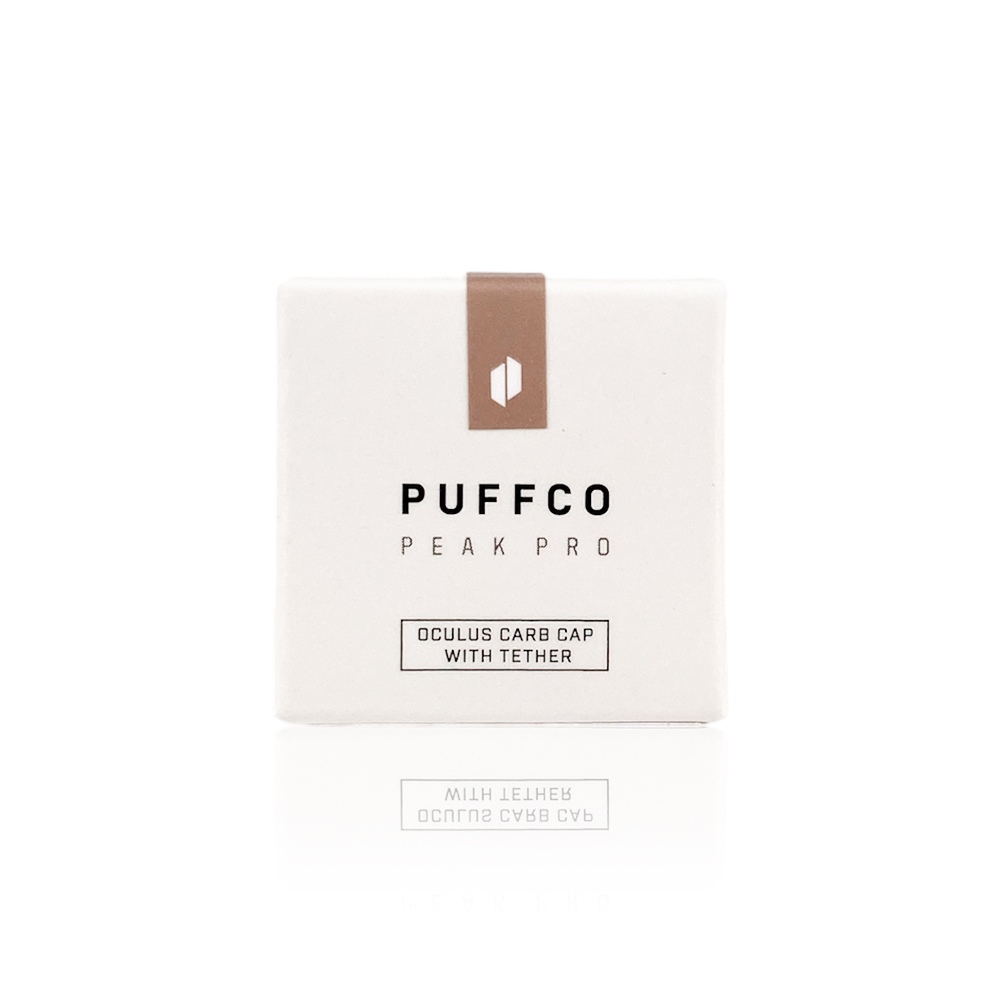 PUFFCO - Glass - Peak Pro Oculus Carb Cap With Tether - D...