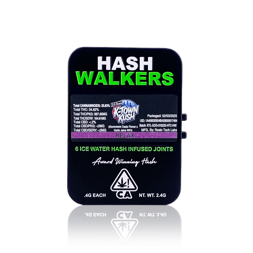 ROSINTECH - Infused Preroll - K Town Kush - Hash Walkers ...