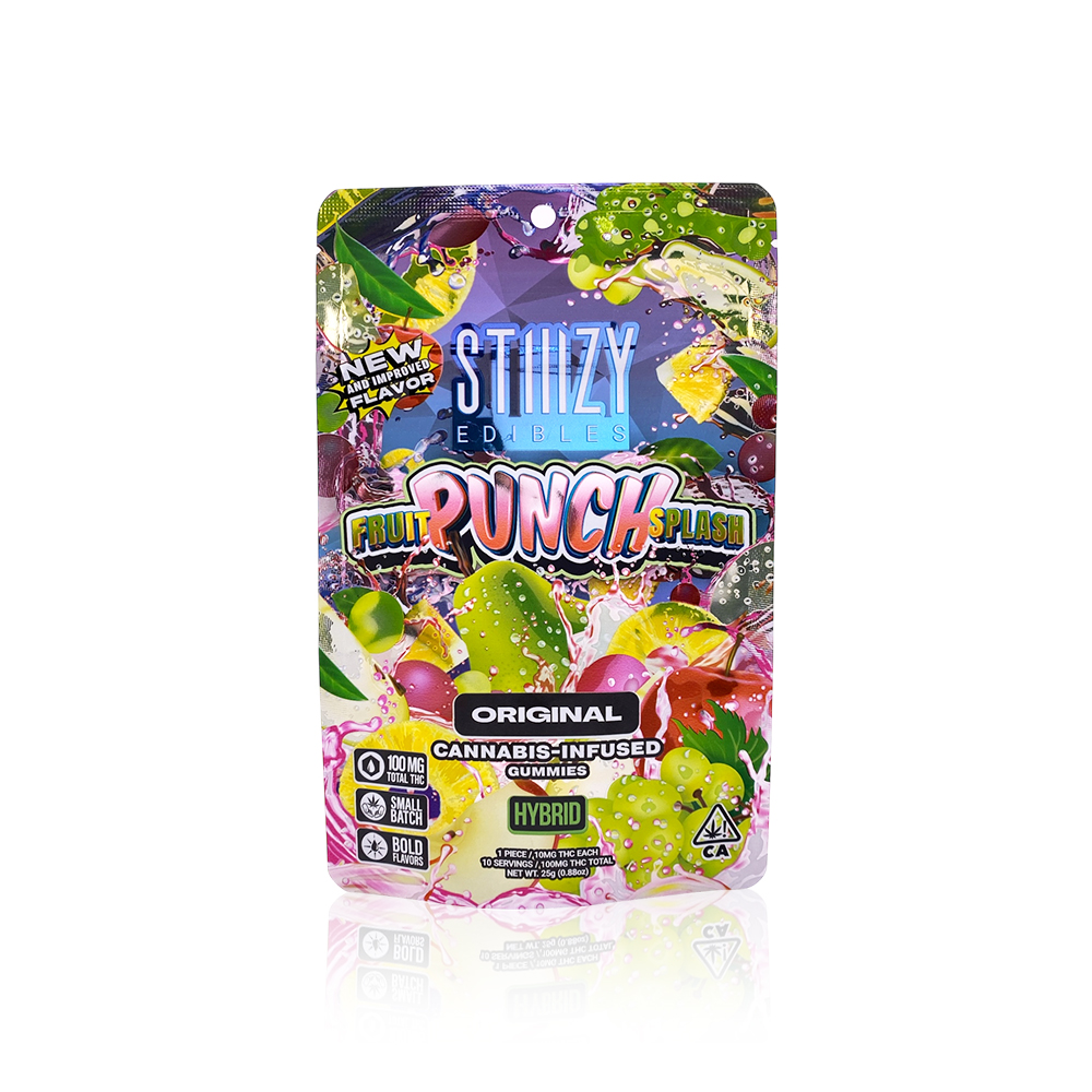 STIIIZY - Edible - Fruit Punch Splash - Nano Gummies - 10...