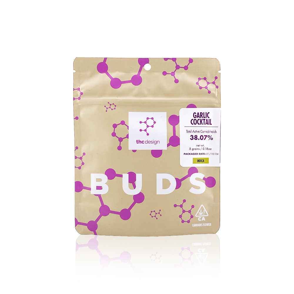 THC DESIGN - Flower - Garlic Cocktail - Pouch - 5g - Trop...