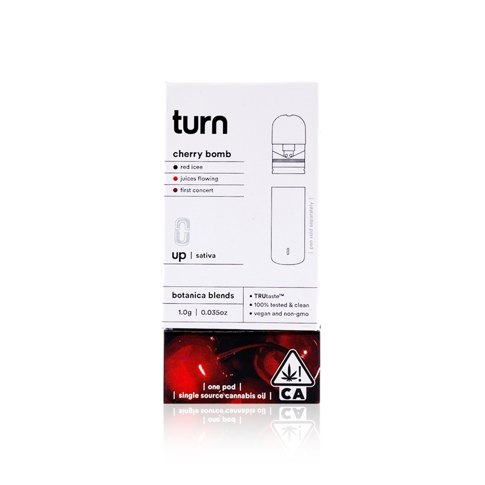 TURN - Vape Pen - Cherry Bomb - 1G - Tropicanna Marijuana...