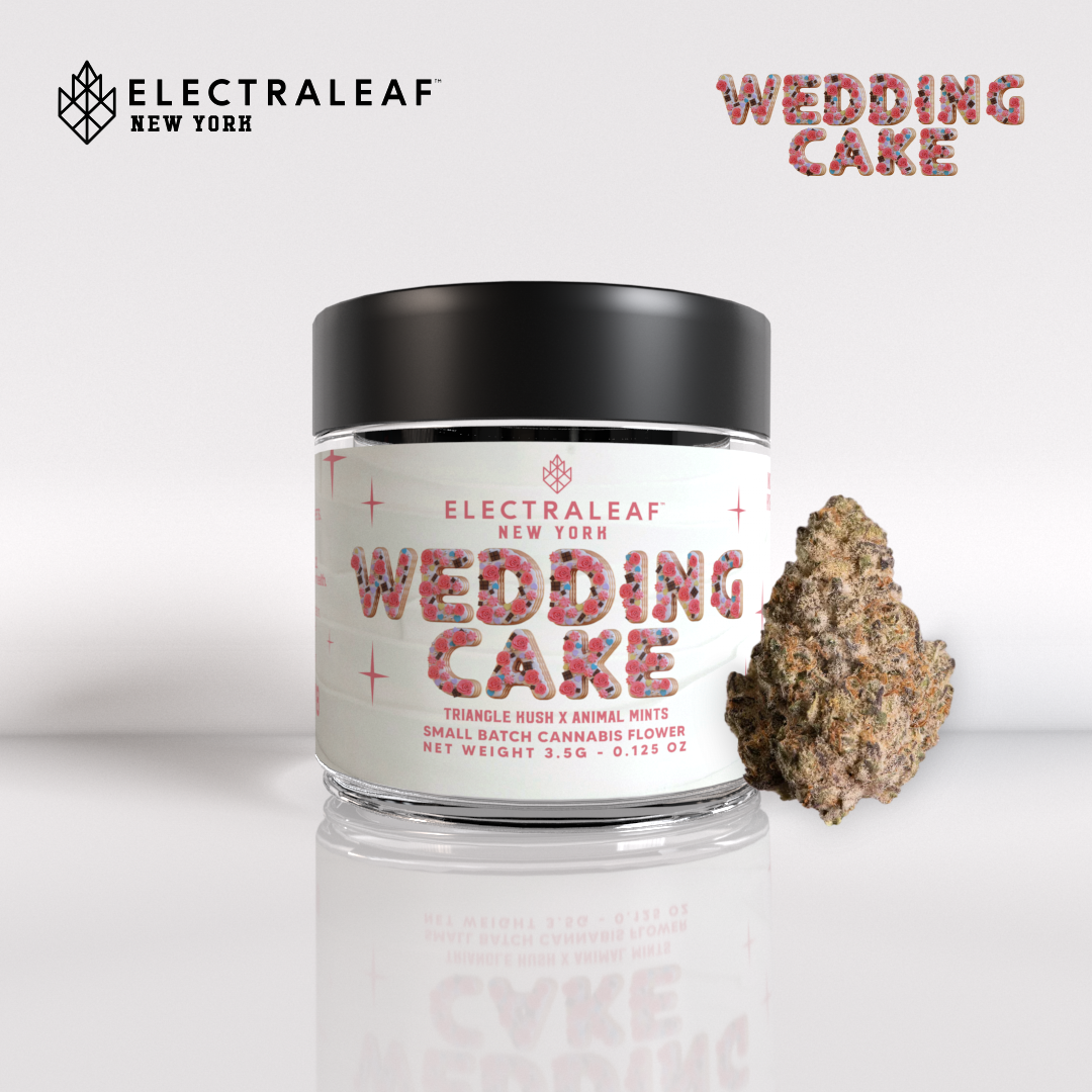 Electraleaf | Wedding Cake | 3.5g - Upstate Canna Co - We...